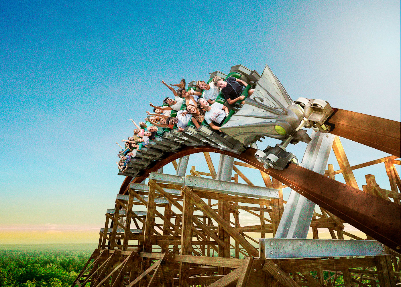 Walibi Holland Untamed, new rollercoaster - Marc van Oene Photography & CGI